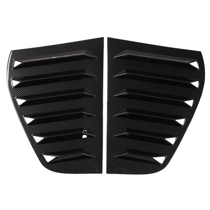 Rear Side Glass Louver Rear Triangle Window Cheek Decoration Sticker ...