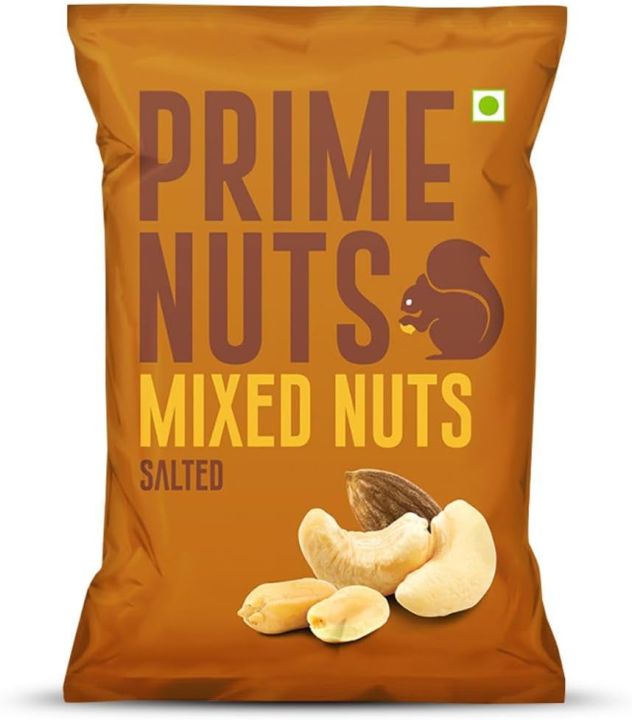 Prime Nuts Mixed Nuts Salted | Cashews, Peanuts, Almonds | High in ...
