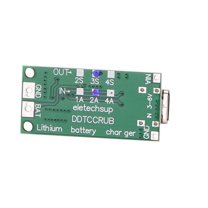 Multi Cell Type C To 8.4V 12.6V 16.8V Step Up Boost Lipo Polymer Li ...