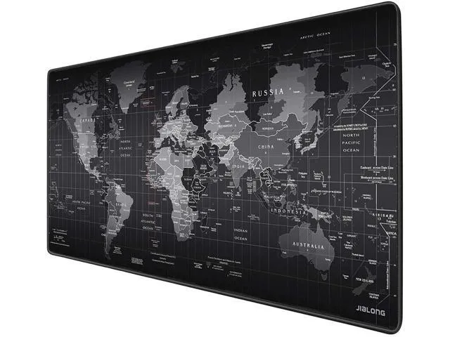 World Map Mouse Pad 800 x 300mm | Daraz.lk