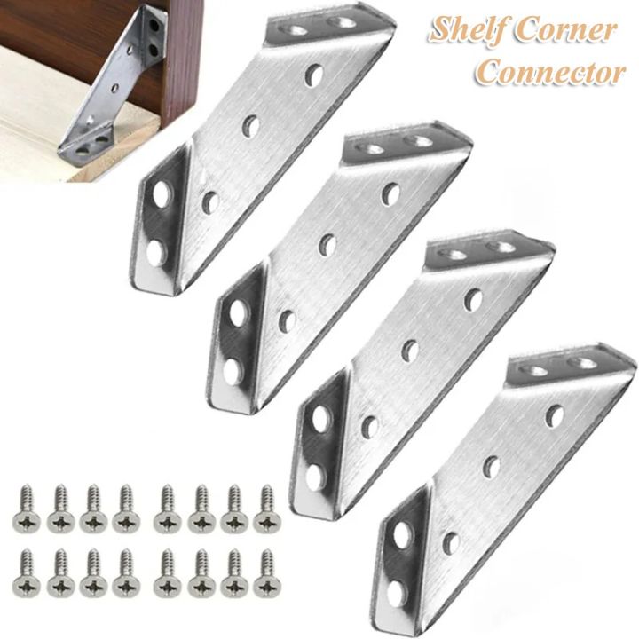Universal Furniture Corner Connector / Stainless Steel Wall Mounted ...