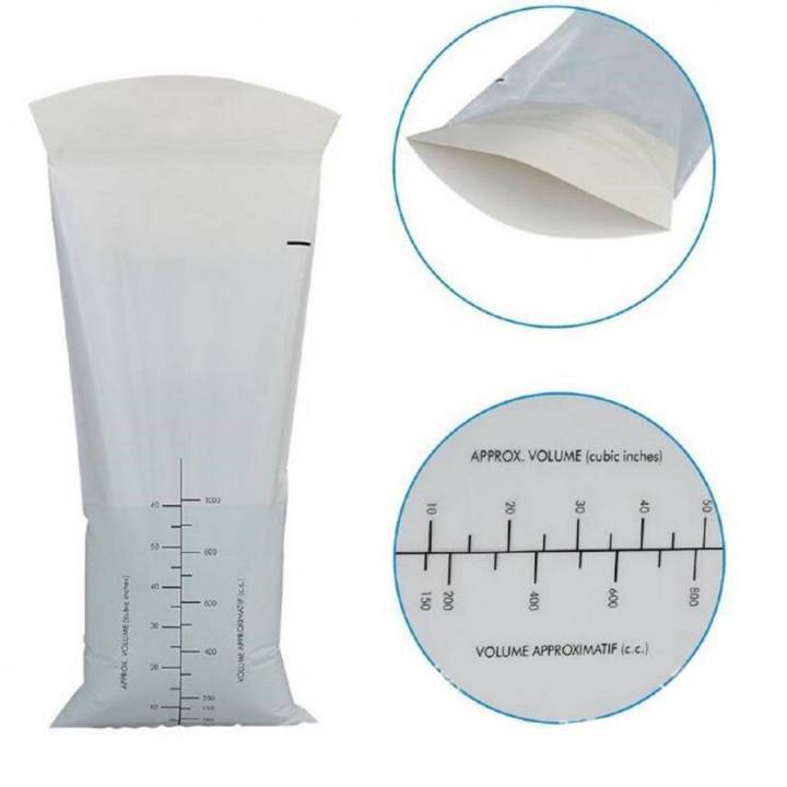 10Pcs Disposable Emesis Vomit Bags,Bathroom Portable Mini Urinate Bags ...