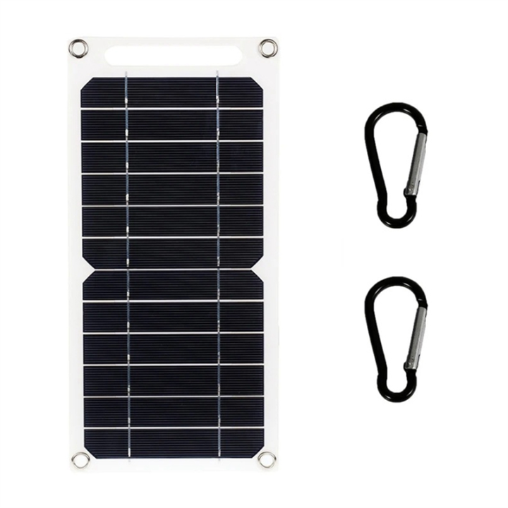 1 PCS 6W Solar Panel USB Solar Cell Outdoor Hike Battery Charger System ...