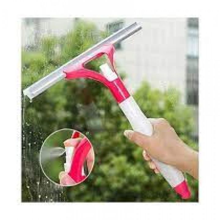 Hand Glass Wiper with Sprayer | Daraz.lk
