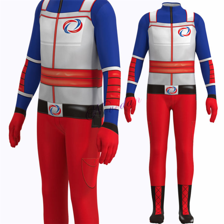 Kids Henry Danger Cosplay Costume Anime Superheo Jumpsuit Outfit Boys ...