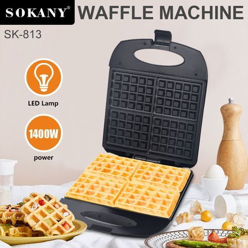 Sokany 4 slice waffle maker SK-813 | Daraz.lk