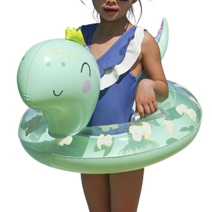 Pool Float Kids Dinosaur Swim Ring Baby Inflatable Swimming Circle Pool ...