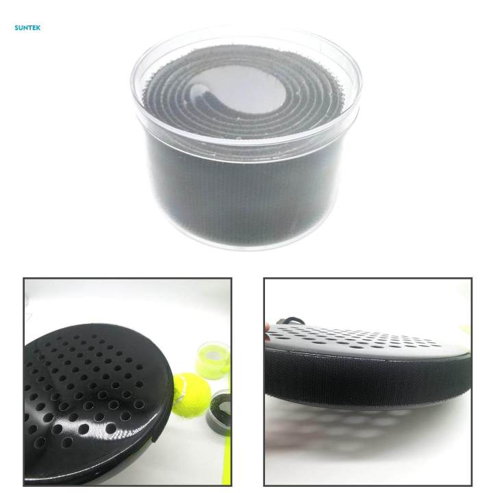 3 Pieces Tennis Racket Edge Tape Indoor Racquet Edge Sticker ...