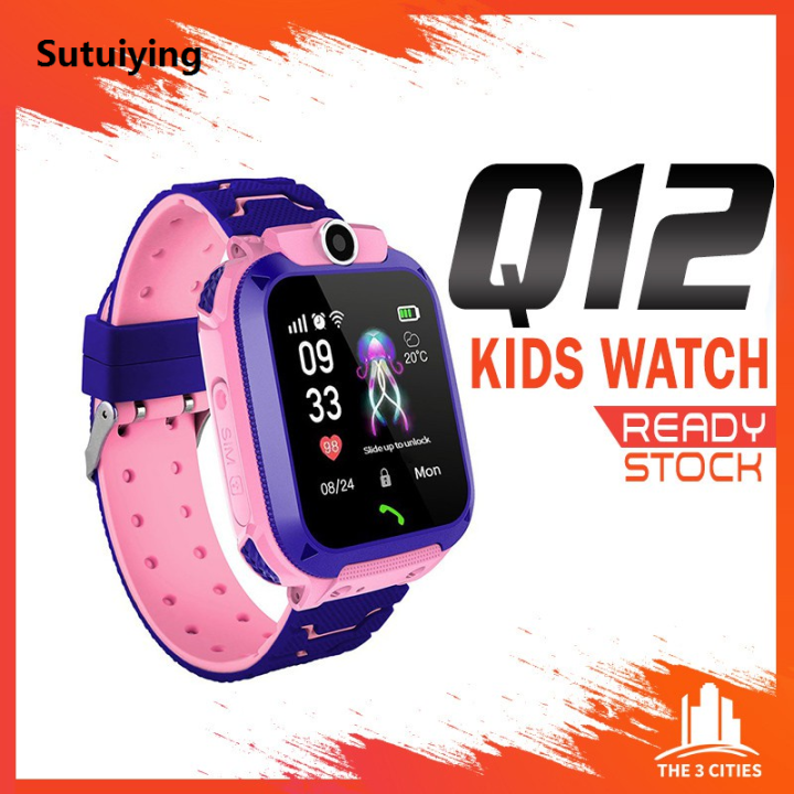 Sutuiying XIAOMI NEW Q12 Kids Smartwatch With Camera Jam Pintar Kanak ...