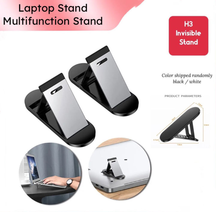 H3 Adjustable Laptop Stand for Computer Keyboard Holder Mini Portable ...