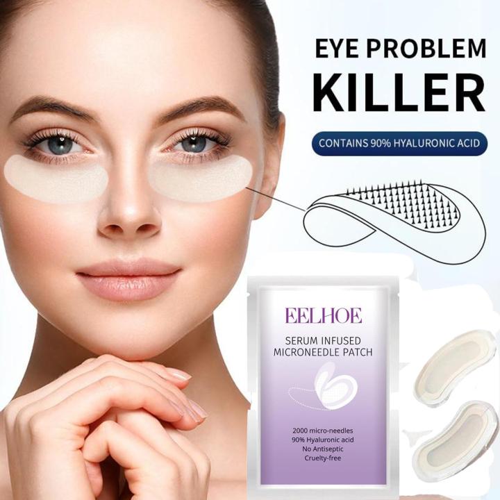 Micro-needle Under Eye Patch For Wrinkles Fine Lines Removal Hyaluronic ...