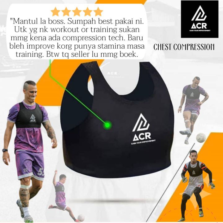 Premium Chest Compression For Professional Atlet | Daraz.lk