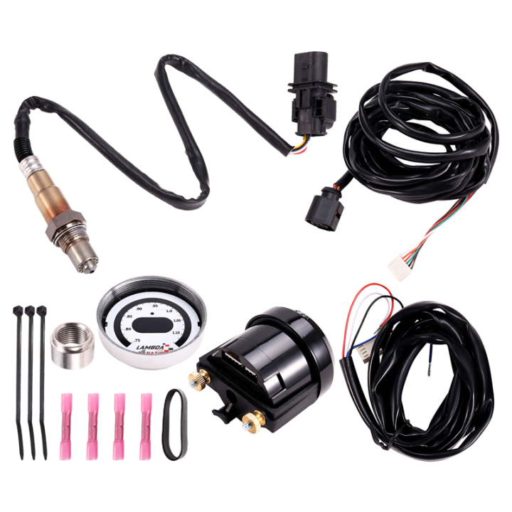 Air/Fuel Uego Gauge Kit 30-4110 UEGO Wideband O2 Air Fuel Ratio Gauge ...