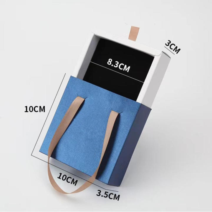 Paper Earring Box Pull-Out Drawer Gift Box Packaging Wholesale for Gift ...