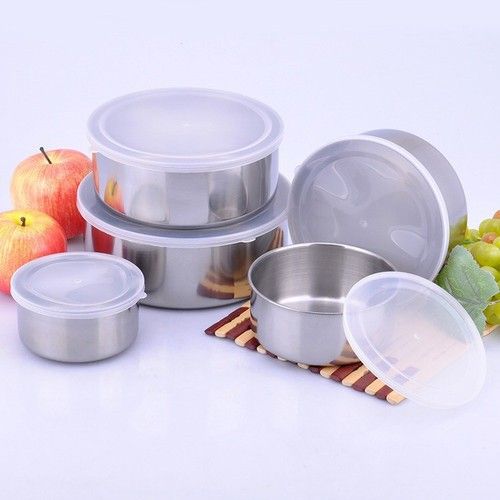 Stainless steel protect fresh box (5 pieces) | Daraz.lk