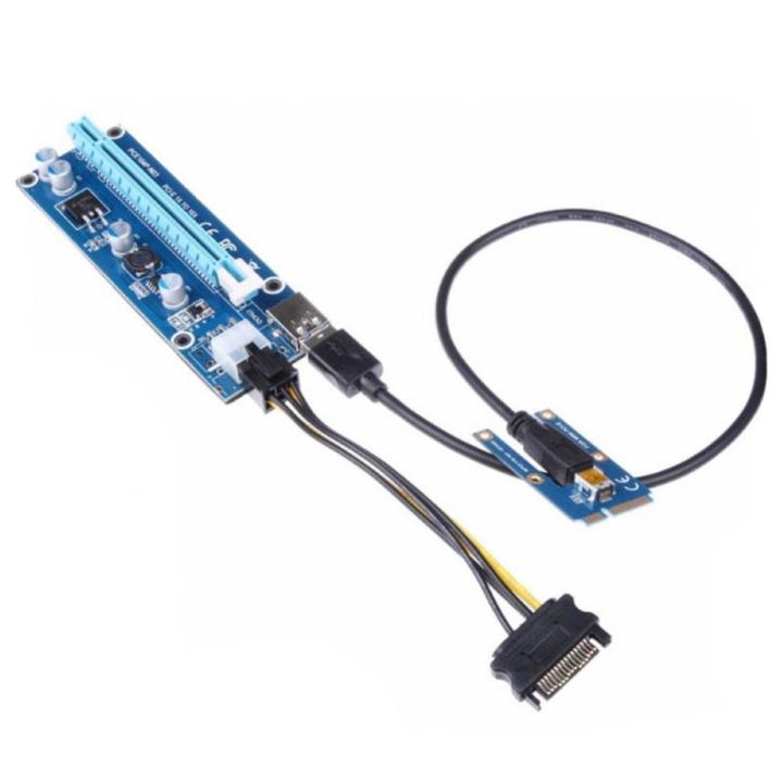 for Laptop Mini PCI-E to PCI-E x16 Riser External Graphics Card + 60 ...