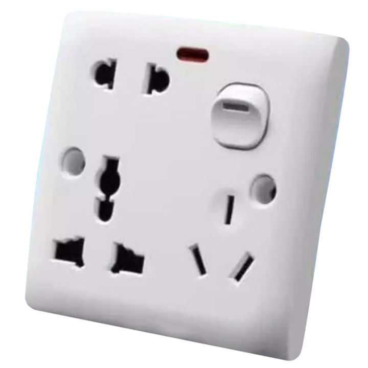 Multifunction Wall Socket Switch Power Plug Outlet Panel Switch with ...