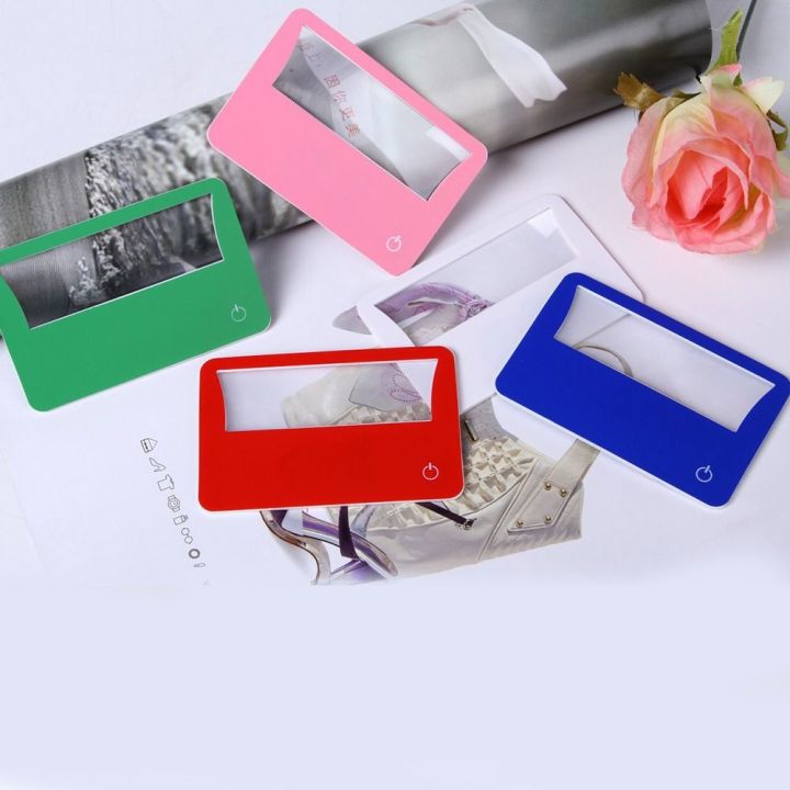 Credit Card 3X Newspaper Small Prints Book Reading Magnifiers Magnifier ...