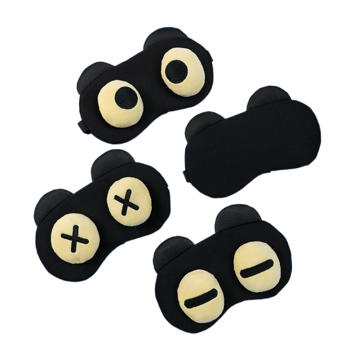 Cartoon Sleep Eye Mask Cute Funny Anime Eye Cover Sleeping Mask Kids ...