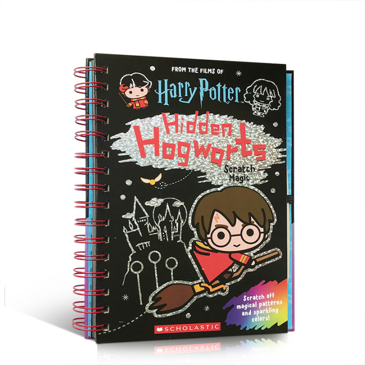 Picture Book Potter Hidden Hogwarts Scratch Magic Scholastic Children's ...