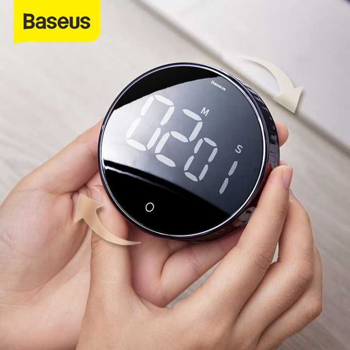 Baseus Magnetic Digital Timers Manual Countdown Kitchen Timer Countdown ...
