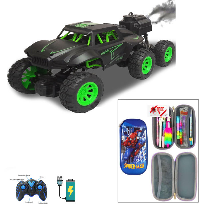 1:18 4WD High Speed Monster Truck Rechargeable Off-Road Vehicle Remote ...