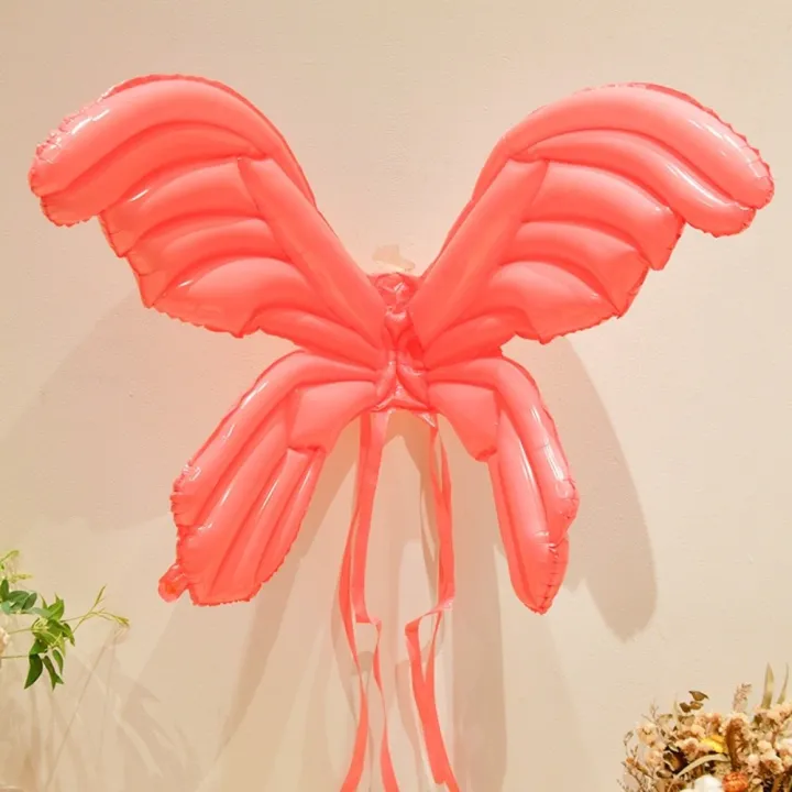 Party Balloon Inflatable Angel Butterfly Wing Balloon Colorful Fairy ...