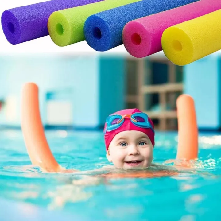Flexible Swimming Pool Accessories Hollow Colorful Float Woggle Noodles ...