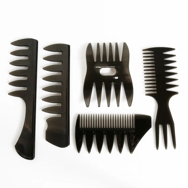 Professional Oil Head Comb Fish Bone Shape Hair Brush Man Hair Men's ...