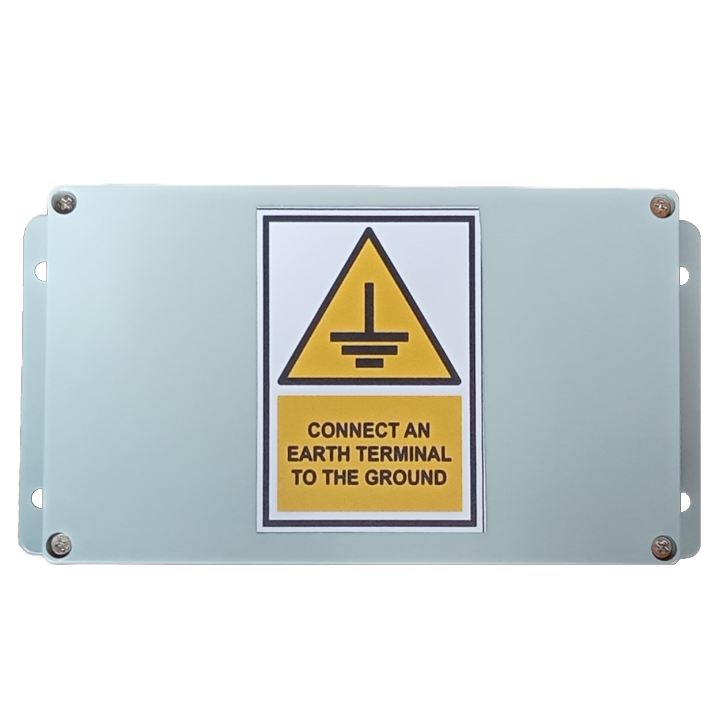 IP65 EARTH BOX [200x120x75 mm] EARTH BAR ENCLOSURE WITH COPPER EARTH ...