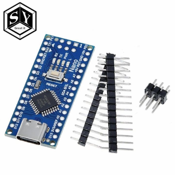 【happy one】Type-C Micro CH340 Nano ATmega328P Controller Board ...