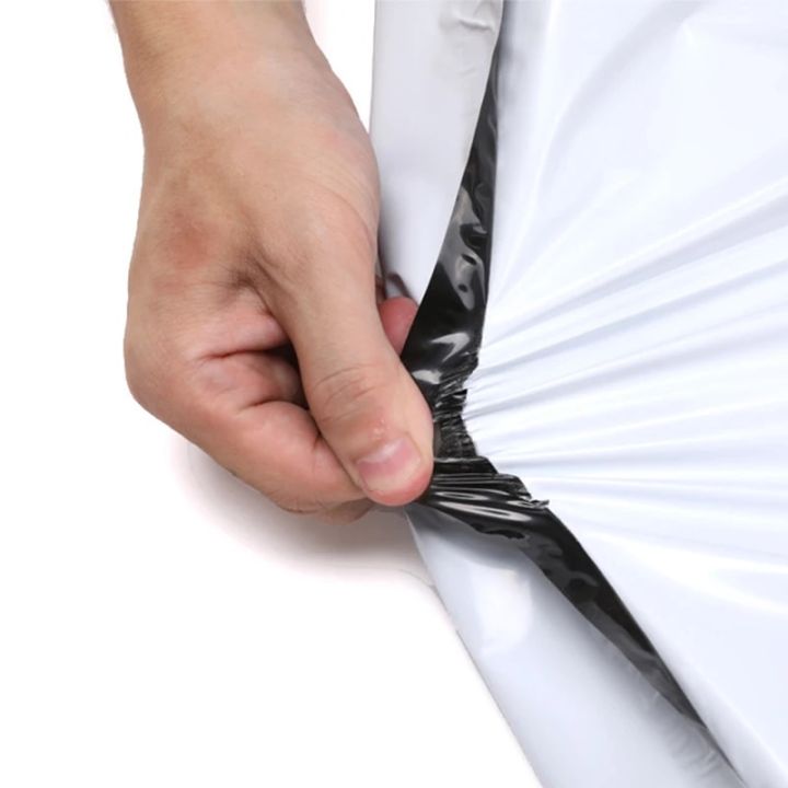 NEW zip lock bags 100Pcs Small Size White Courier Bags Self-Seal ...