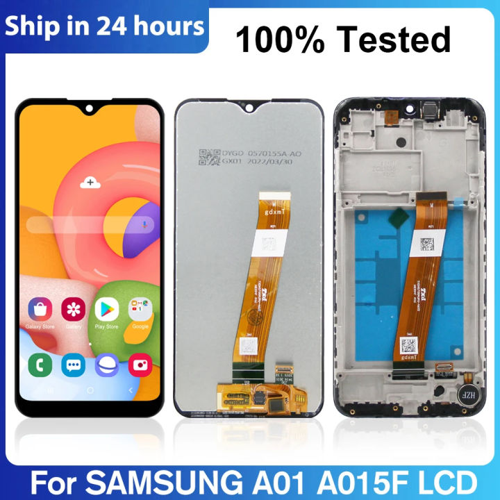 Amoled For Samsung Galaxy A01 A015 LCD Display, Touch Panel Digitizer ...