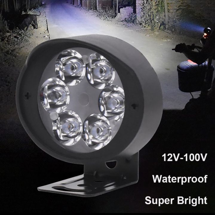 E-Bike Scooter Motorbike Auxiliary Headlamp Motorcycle External ...