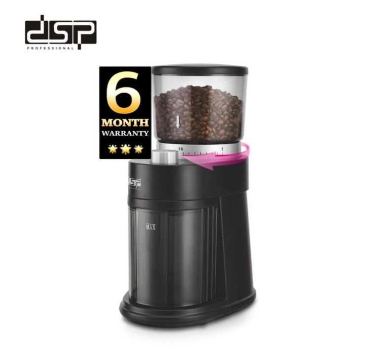 DSP Coffee Bean Grinder Machine 2-12Cups 120W KA-3083 | Daraz.lk