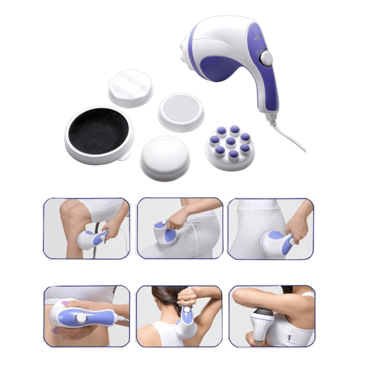 Relax Spin Tone Massager 4 Pad Full Body | Daraz.lk