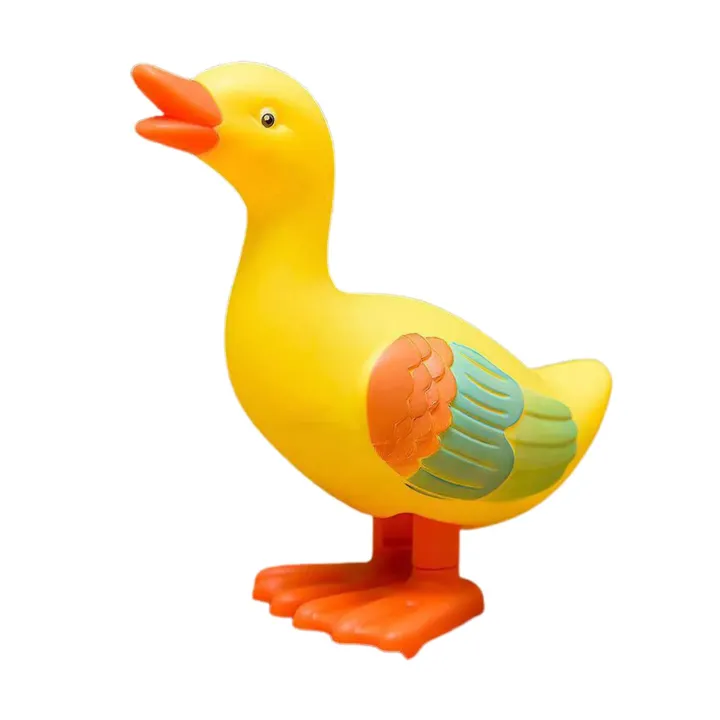 Certiou Wind-Up Toy Poultry Model Cartoon Feather Animal Wind Up Toy ...