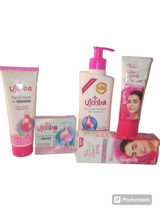 Ujooba Skin Care Pack | Extra Whitening Beauty Cream, Fairness Face ...