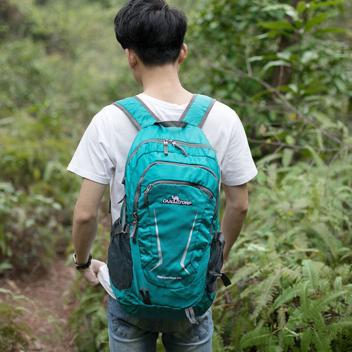 Foldable Backpack Outdoor Backpack Ultralight Portable Hiking Backpack Travel Journey Bag ...