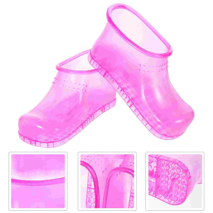 Foot Bath Shoes For Foot Soaker Spa Tool Massage Boots Pvc Tub Pedicure ...