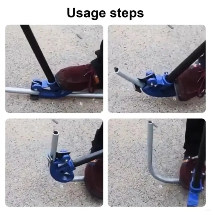 Easy to Use 90°-180° Manual Pipe Bender Precise Bends Easy Angle Curves ...