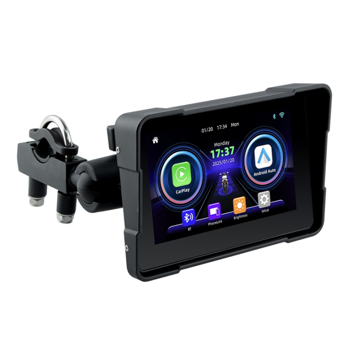 Portable Digital Dashboard Navigation Display Screen 5 Inch Wireless ...