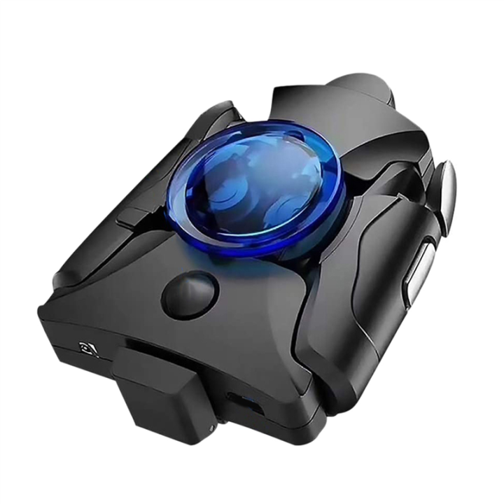 2X Mobile Phone Trigger Mobile Game Controller Portable Foldable ...