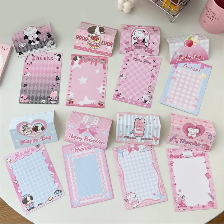 10Pcs Pink Paper Card Back Hard Paper Sleeves Photocards Protective ...