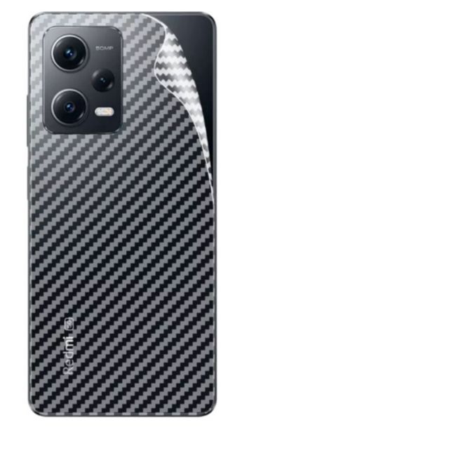 Carbon fibre back sticker for Redmi Note 12 4G | Daraz.lk