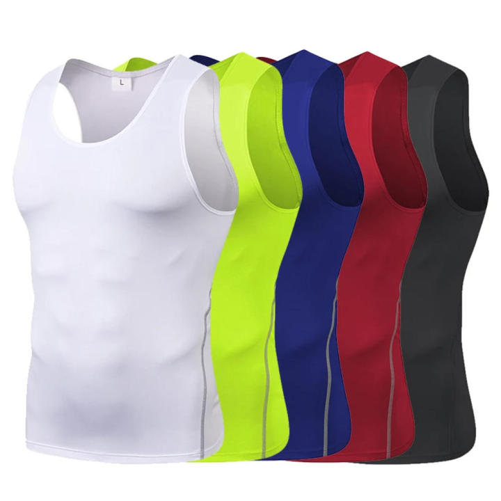 Lightweight Gym Tank Top Breathable Stretchable Sleeveless T-Shirt ...
