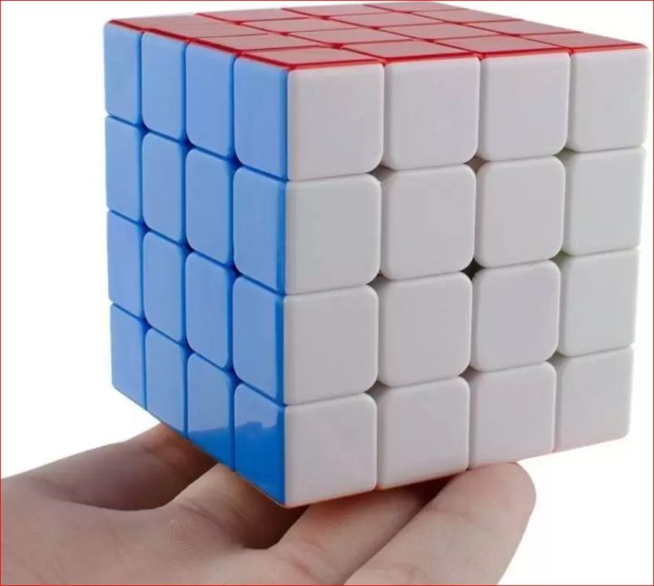4 x 4 Rubik Magic Speed Cube Premium Quality Sticker Less | Daraz.lk