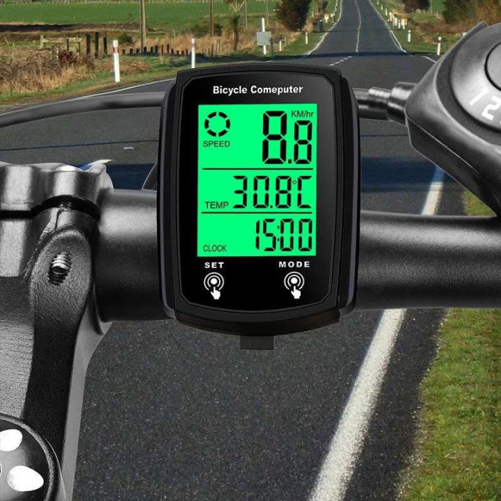 Touch Screen Bicycle Wired Code Meter, Speedometer, Odometer, Code ...