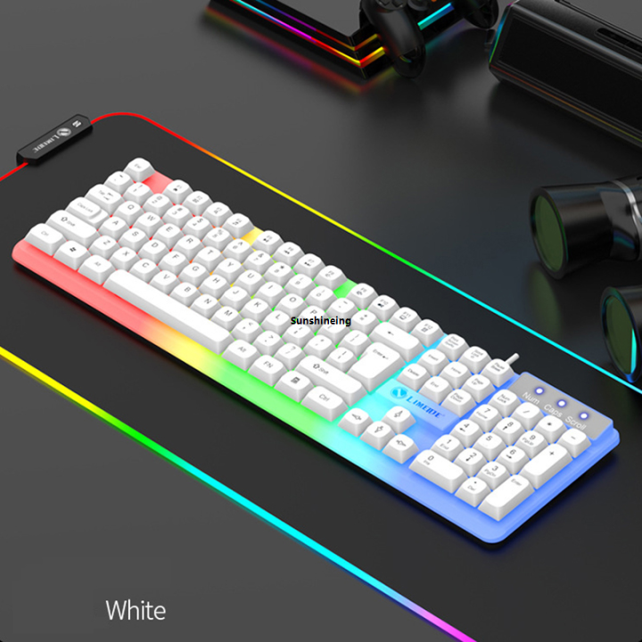 Gamer Notebook Electric PC Gaming for Ma RGB Light Gaming Wired ...