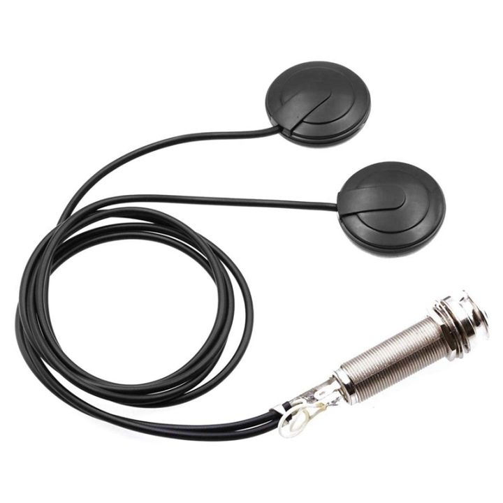 Guitar Pickups Acoustic Electric Piezo Transducer Microphone Contact ...